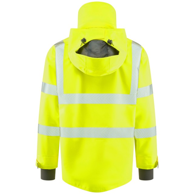 ISO 20471 Class 3 EcoViz 15K Breathable Bomber Jacket Yellow EcoViz